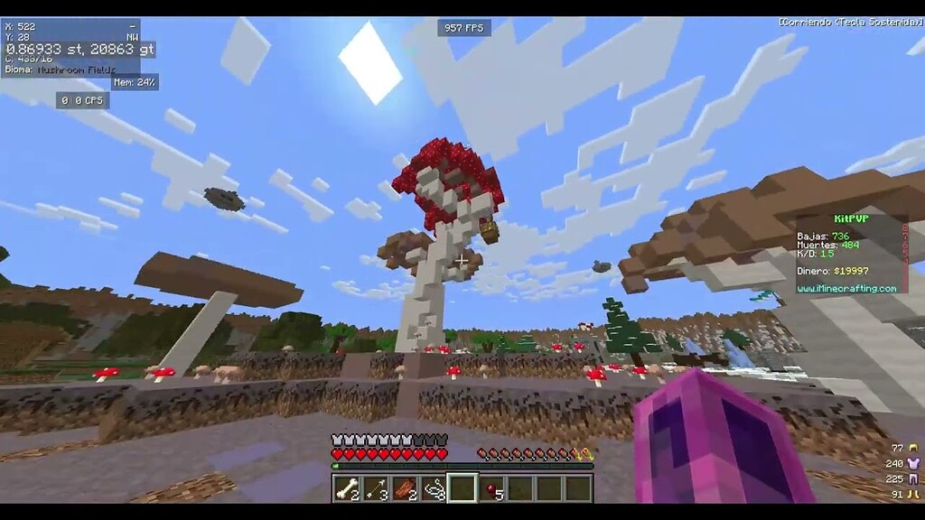 Solo encuentro el fly en kitpvp fiuuuu - KitPVP/Factions - iMinecrafting